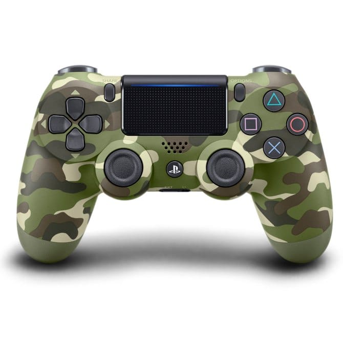 ≡ Sony DualShock 4 Version 2 (green camouflage) (Б/У) – купить в ...