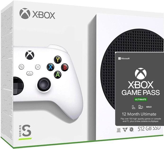 Купить Microsoft Xbox Series S 512Gb + Xbox Game Pass Ultimate (12 ...