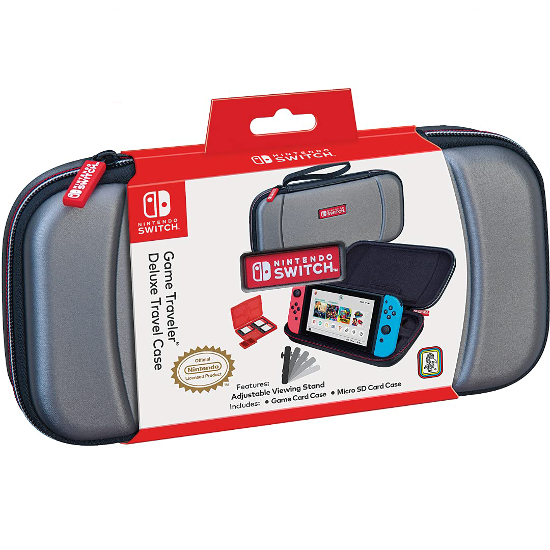 Купить Чехол Vinyl Deluxe Travel Case Titanium для Nintendo Switch ...