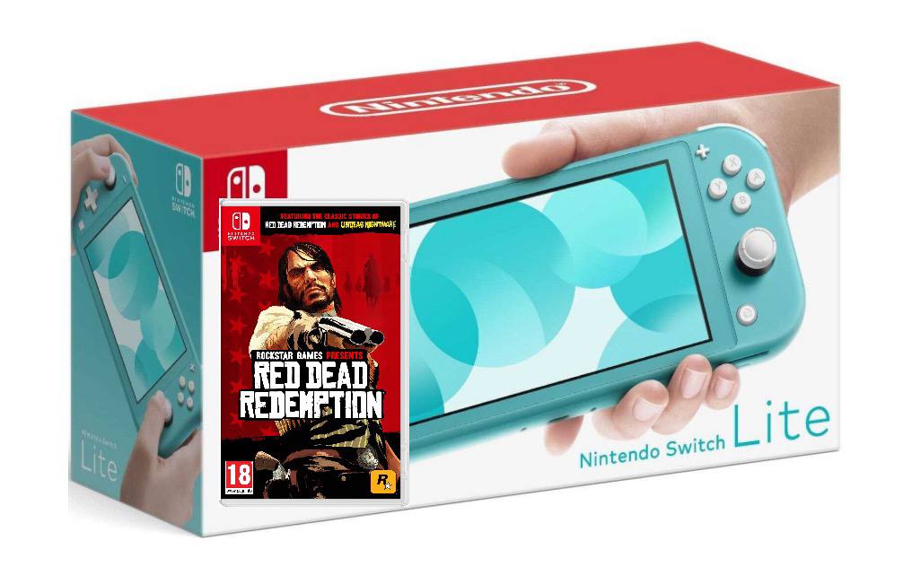 Купити Nintendo Switch Lite Turquoise + Red Dead Redemption в Києві з ...