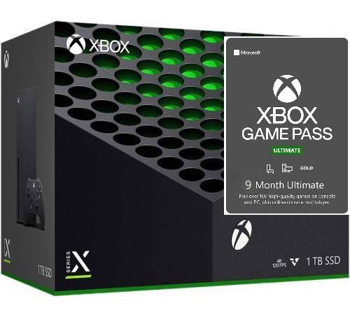Купить Microsoft Xbox Series X 1Tb + Xbox Game Pass Ultimate (9 месяцев ...