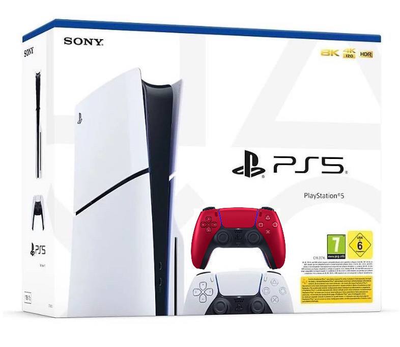 Купить Sony PlayStation 5 Slim 1Tb + DualSense (Volcanic Red) в Киеве с ...