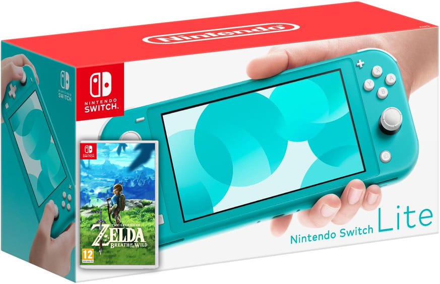 Купить Nintendo Switch Lite Turquoise + Игра The Legend of Zelda ...