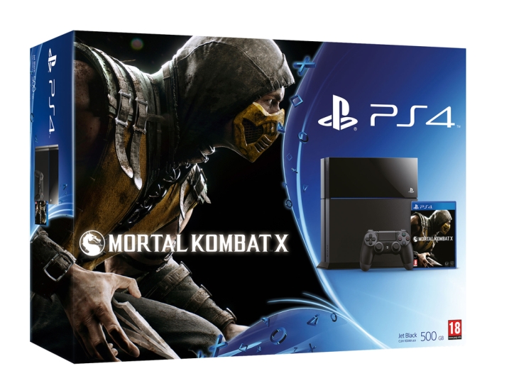 ≡ Sony PlayStation 4 500Gb + Игра Mortal Kombat X (русская версия ...